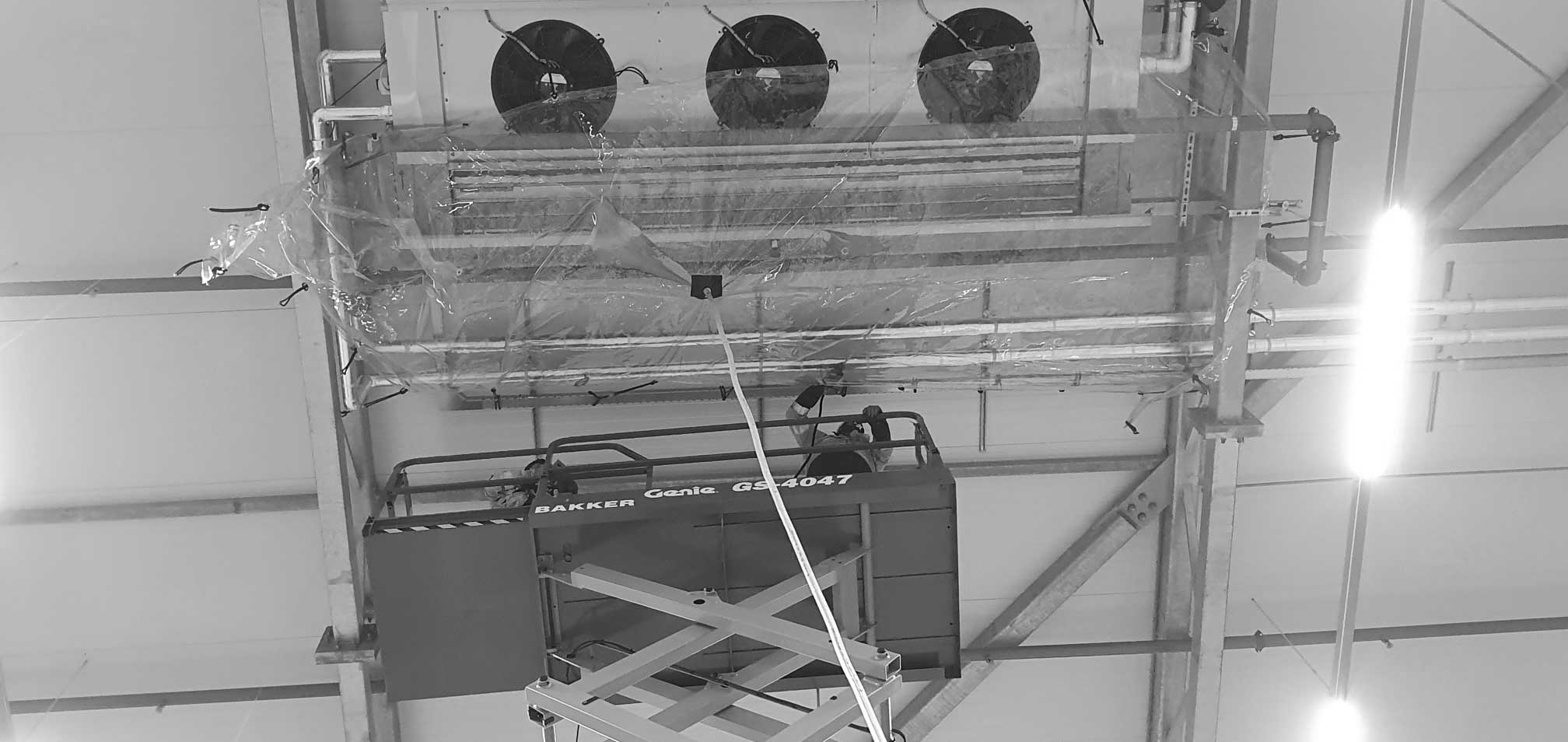 Luchtkoelers en verdampers reinigen - ACW